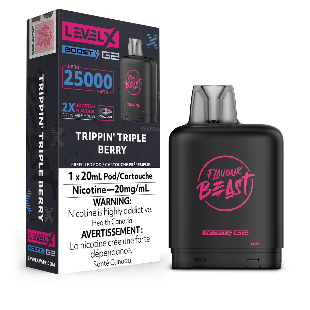 Trippin' Triple Berry Flavour Beast Boost G2 | VIP Vape